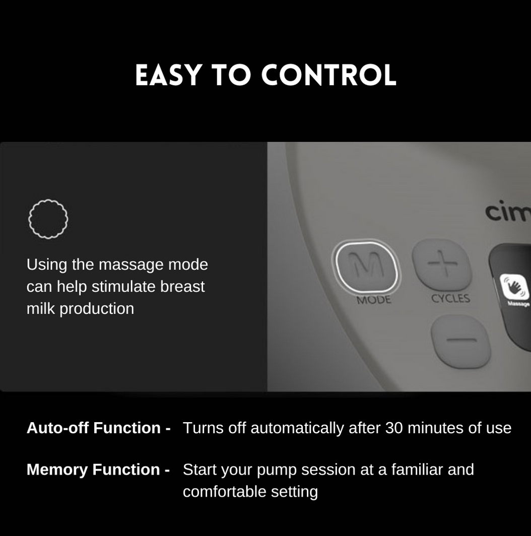 Cimilre S6 Plus Rechargeable Hospital-Grade Double Electric Breast Pum ...